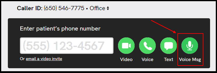 Voice Message Feature for Dialer Desktop – Help Center
