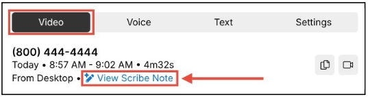 Guide to Using Scribe in Dialer Voice and Video Calls – Help Center