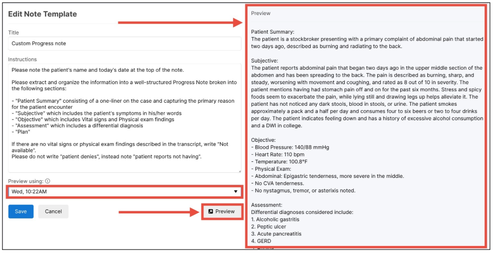 How to Create and Use Custom Note Templates in Scribe on the Doximity ...