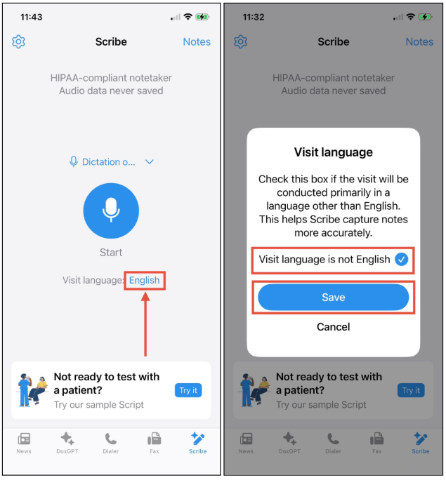 How To Use Doximity Scribe – Help Center