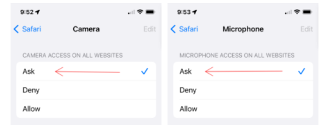 How to Enable Camera and Microphone Access – Help Center